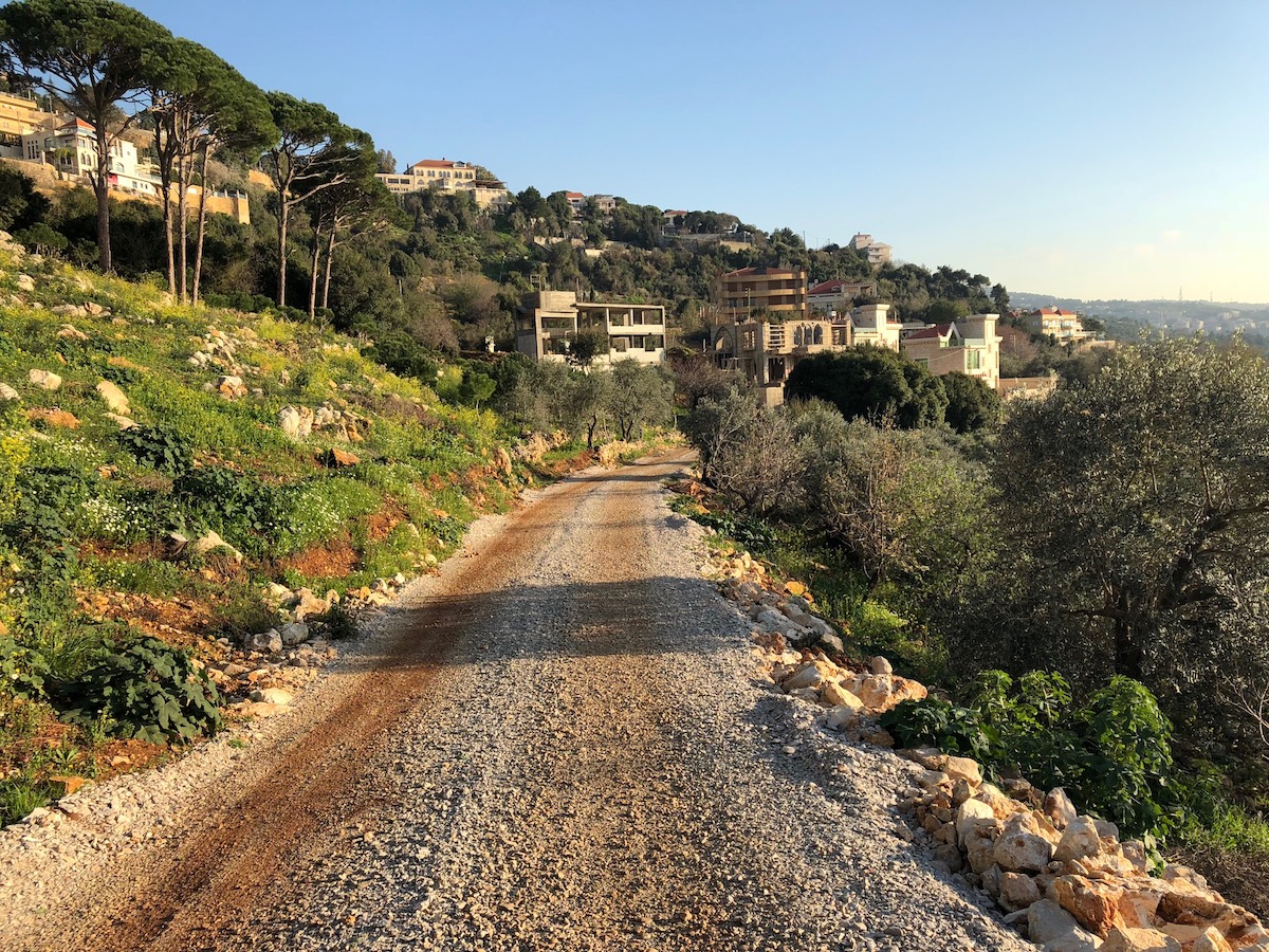 AUB students assess the Landscape of Shemlan and ecotourism trails of ...