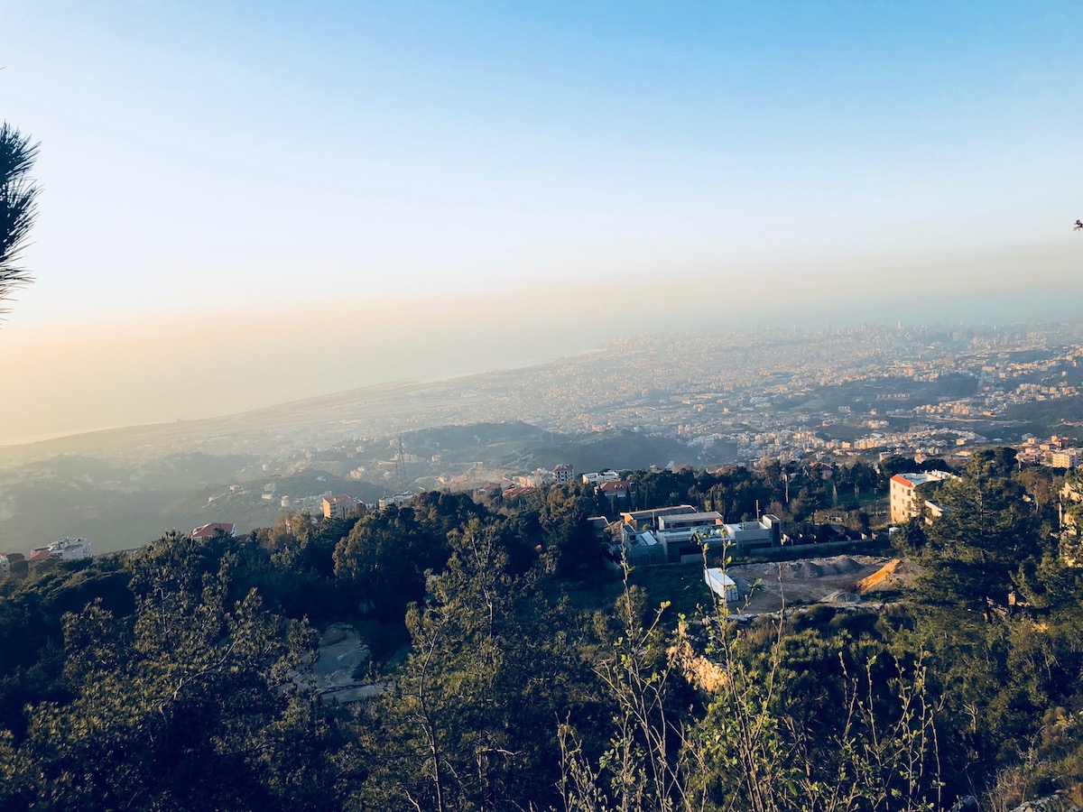 AUB students assess the Landscape of Shemlan and ecotourism trails of ...