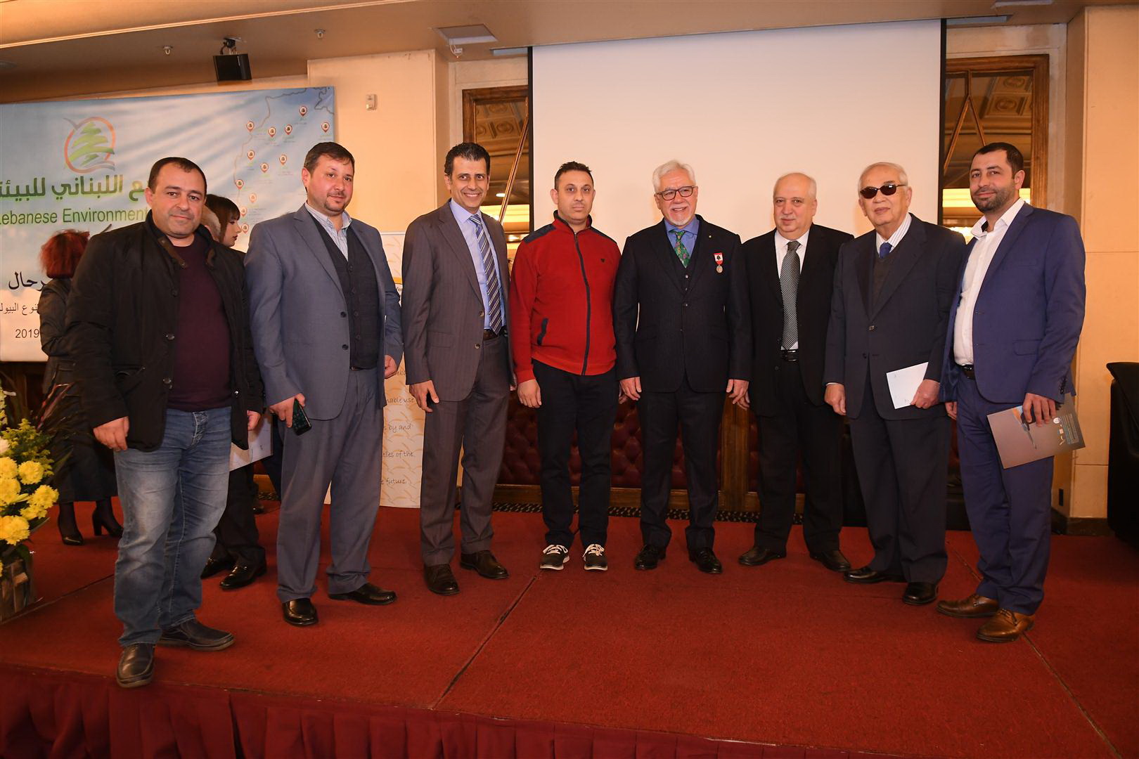Lebanese President Michel Aoun awards Assad Serhal Silver Lebanese ...