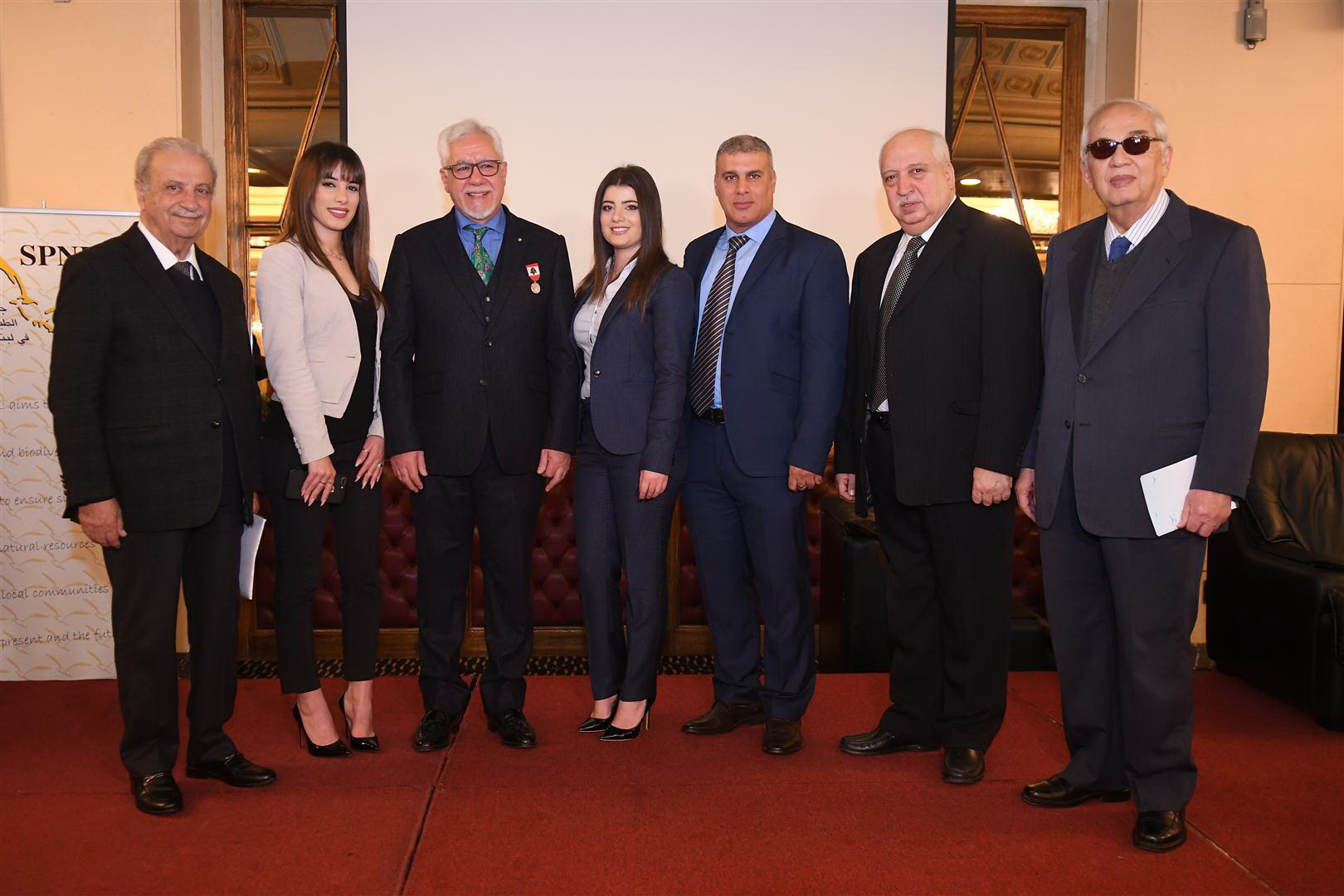 Lebanese President Michel Aoun awards Assad Serhal Silver Lebanese ...