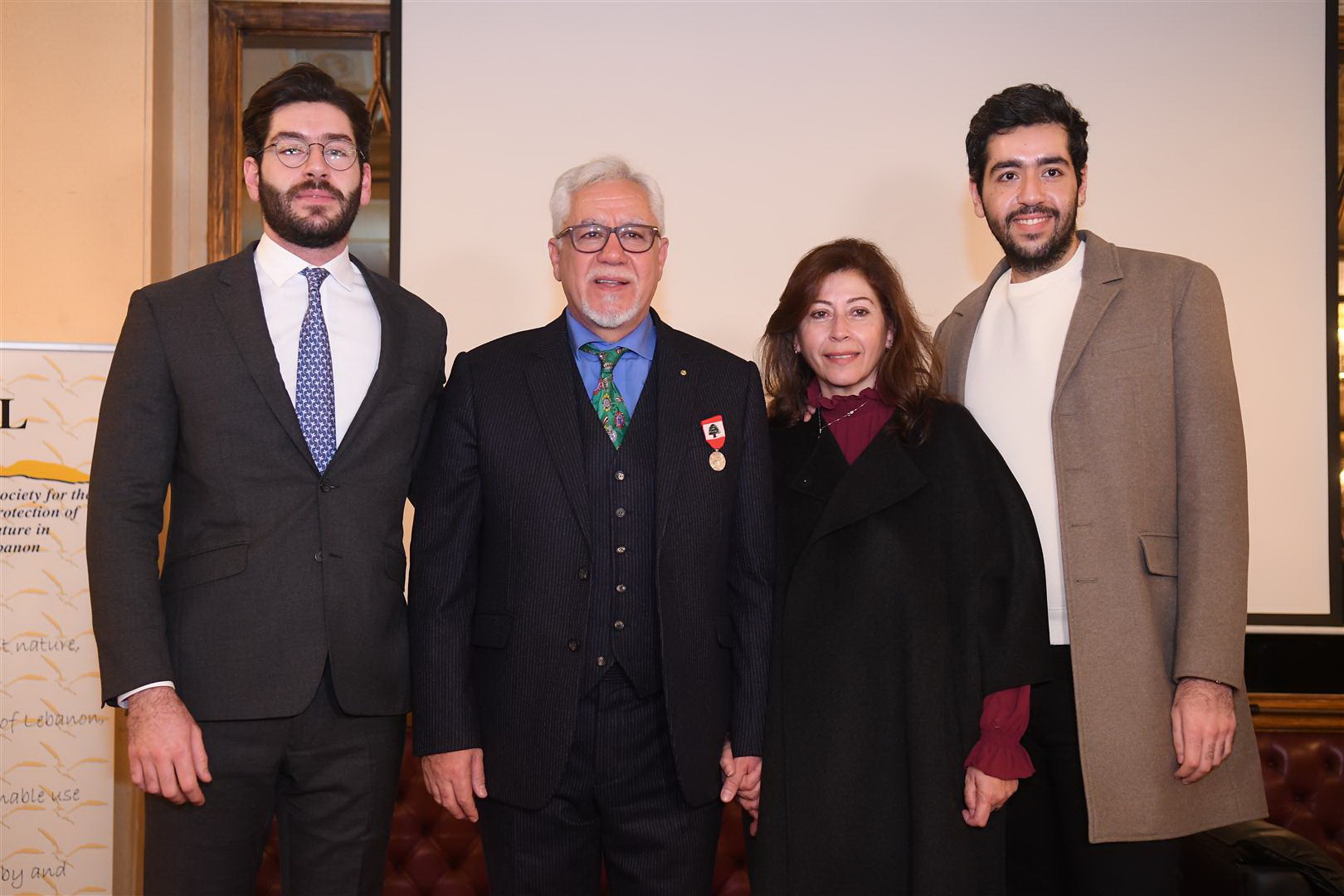 Lebanese President Michel Aoun awards Assad Serhal Silver Lebanese ...