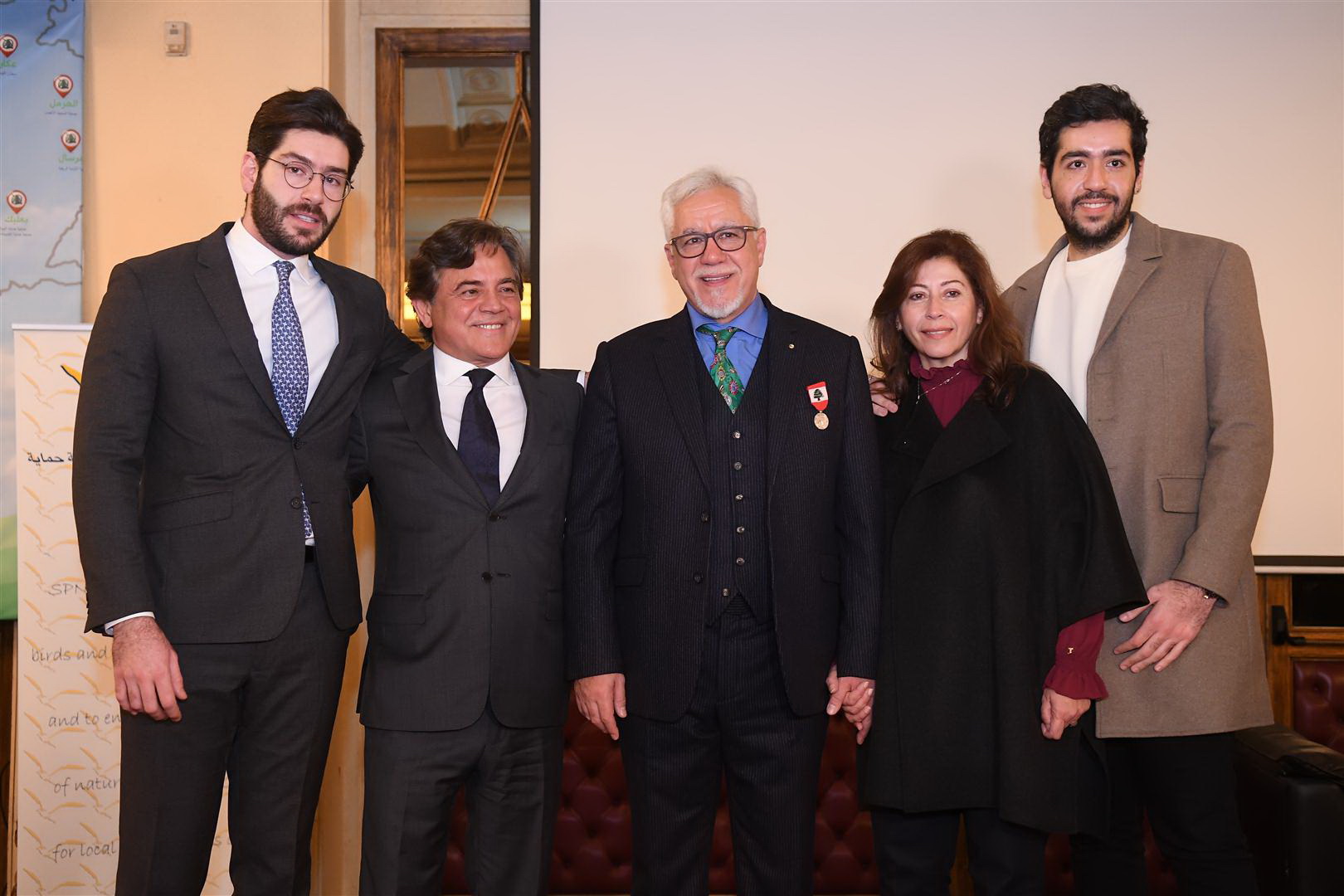 Lebanese President Michel Aoun awards Assad Serhal Silver Lebanese ...