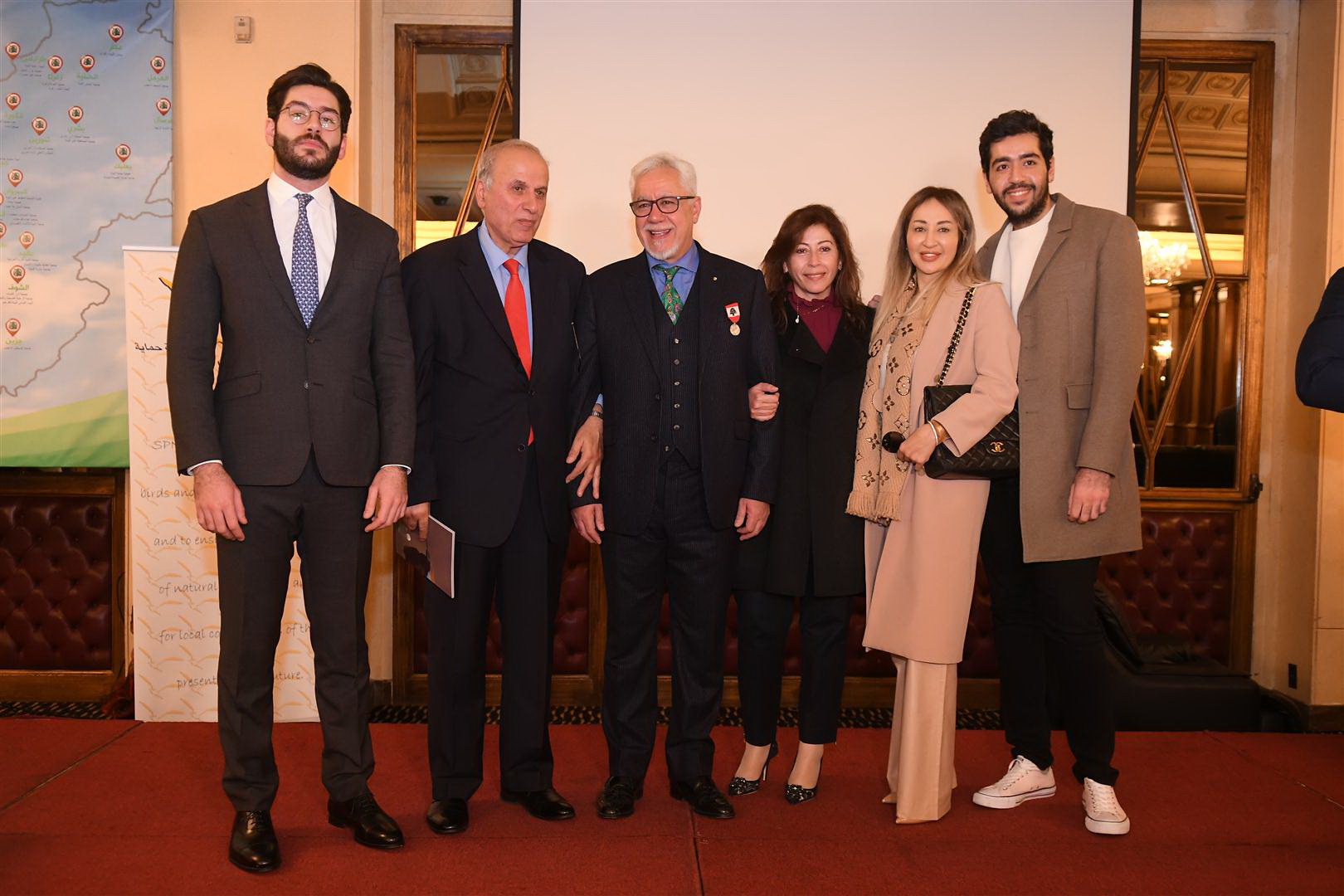 Lebanese President Michel Aoun awards Assad Serhal Silver Lebanese ...