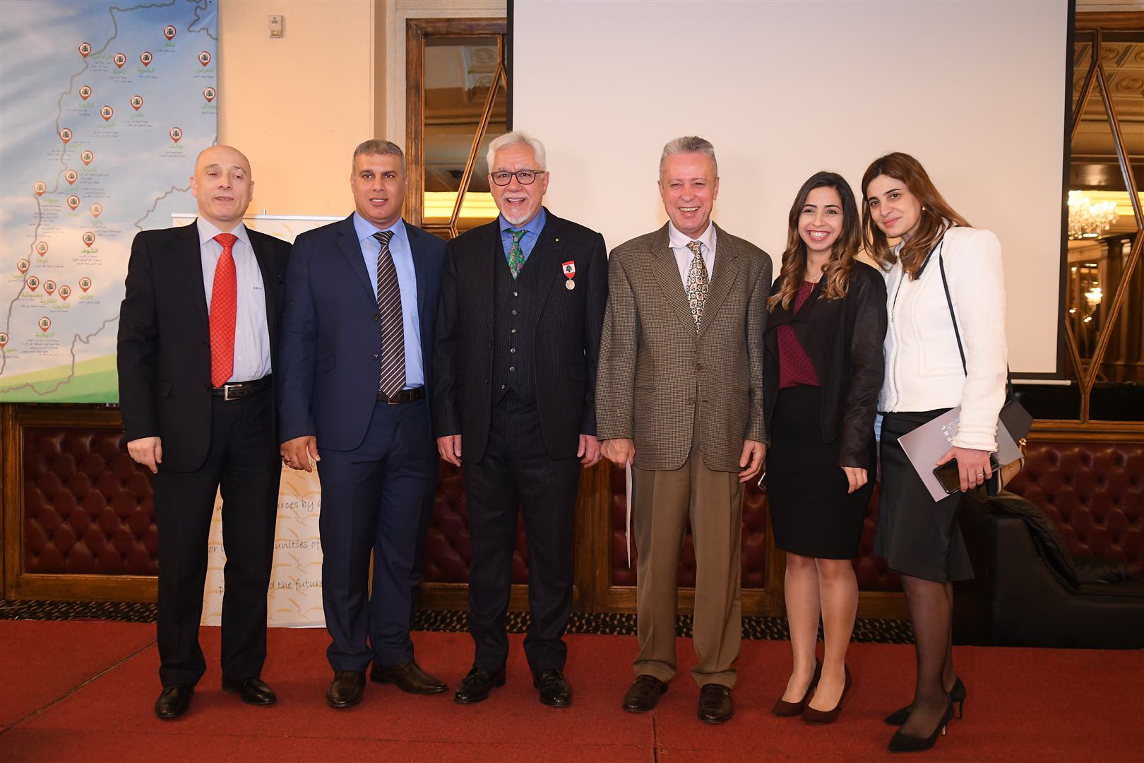 Lebanese President Michel Aoun awards Assad Serhal Silver Lebanese ...