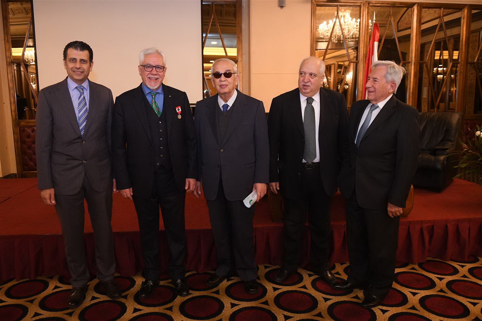 Lebanese President Michel Aoun awards Assad Serhal Silver Lebanese ...