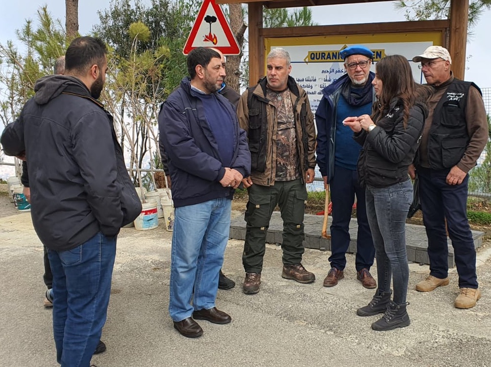 Georges released in Kayfoun Quranic Garden | Society for the Protection ...