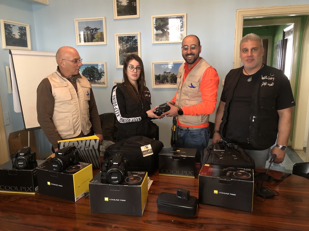EV NewLIFE project provided 5 digital cameras and 14 binoculars to ...