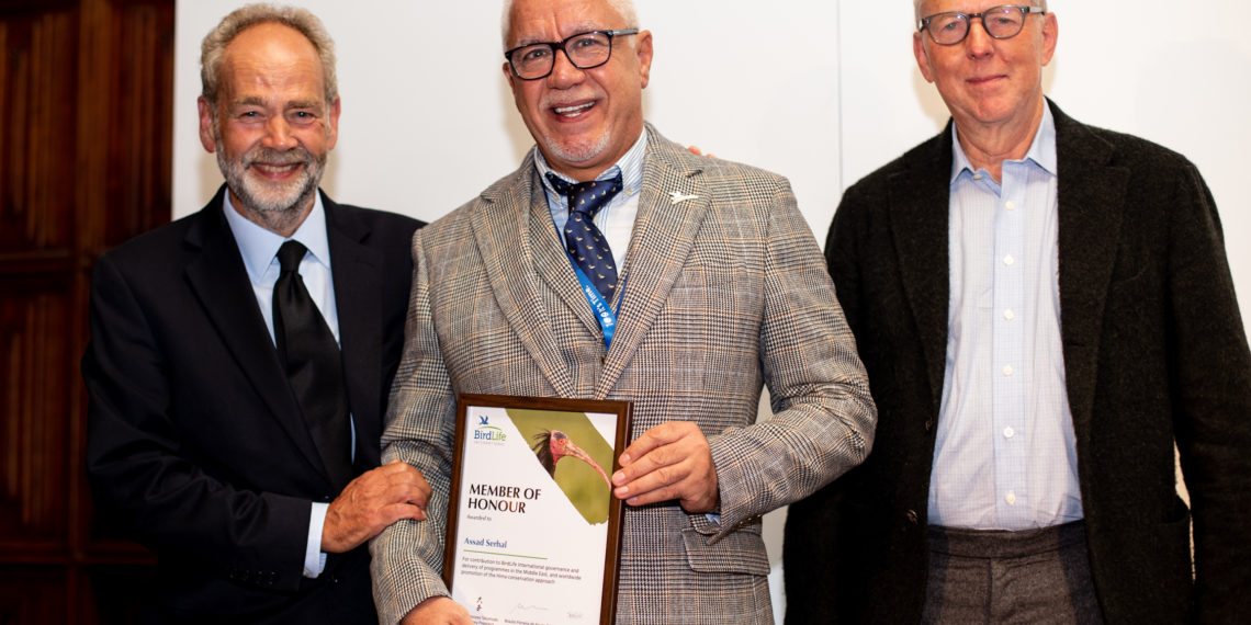 News in Photos: Assad Serhal of Lebanon received BirdLife International ...